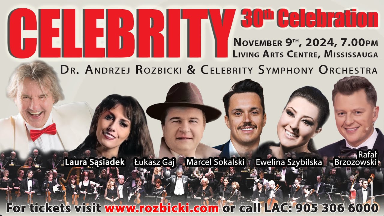 Kaja Cyganik: Maestro Rozbicki na 30-lecie Celebrity Orchestra - Goniec